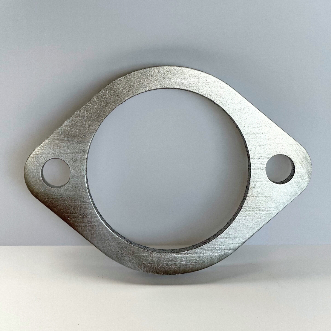 JMD Tubes - 2 Bolt Flange - Stainless Steel - 2-1/2" OD Tube - Laser ...