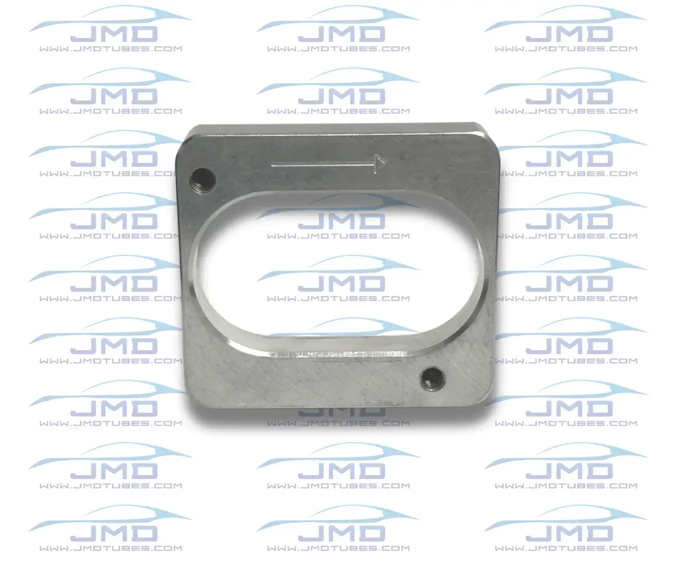 JMD Tubes - MAF Sensor Flange - 1.81" x 1" ID Port Hole - 1.94" Bolt to ...